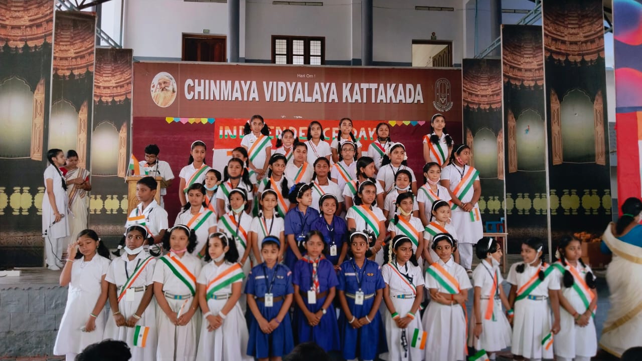 Independence Day Celebration – Chinmaya Vidyalaya Kattakada